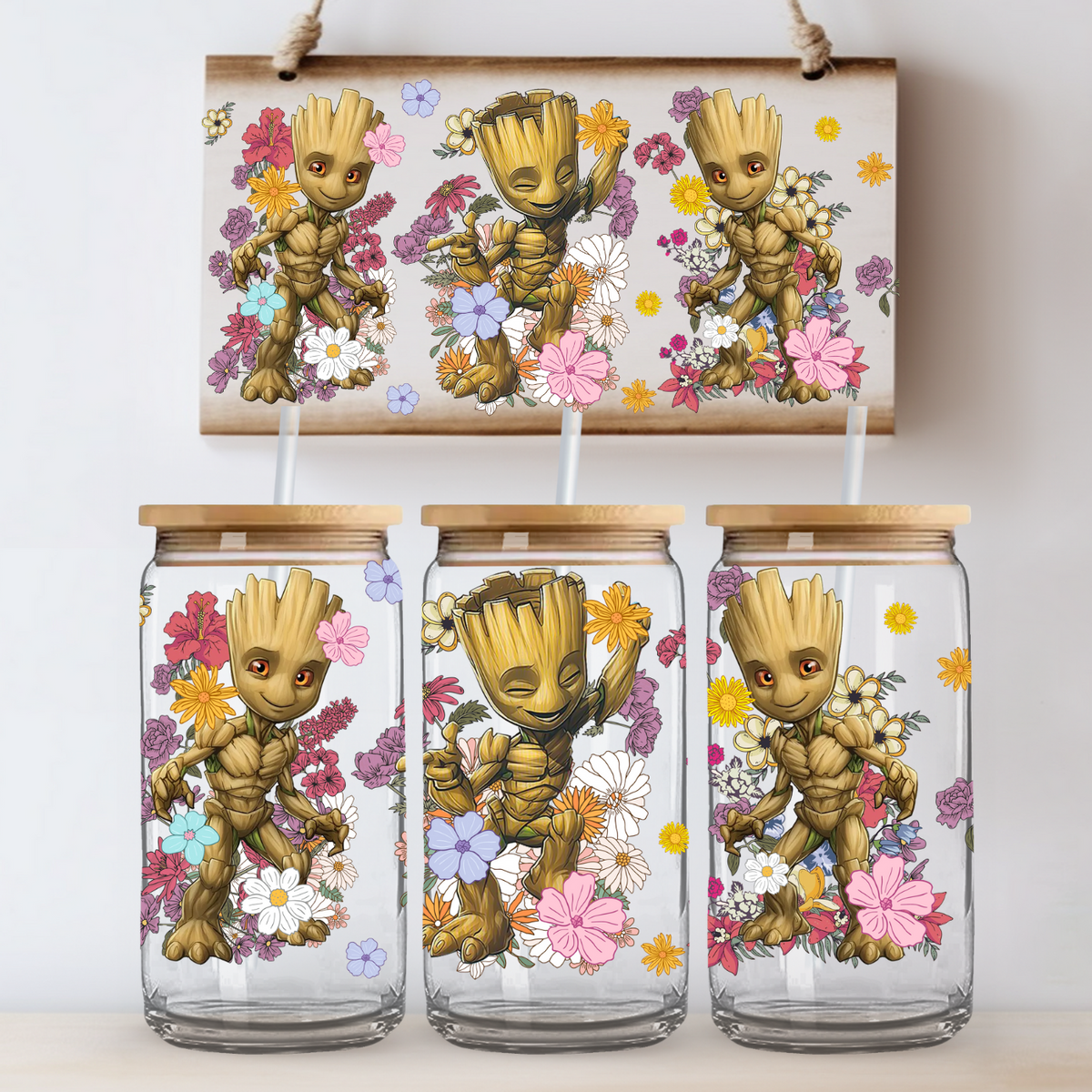 Groot Flowers – Stay Salty by Sabrina